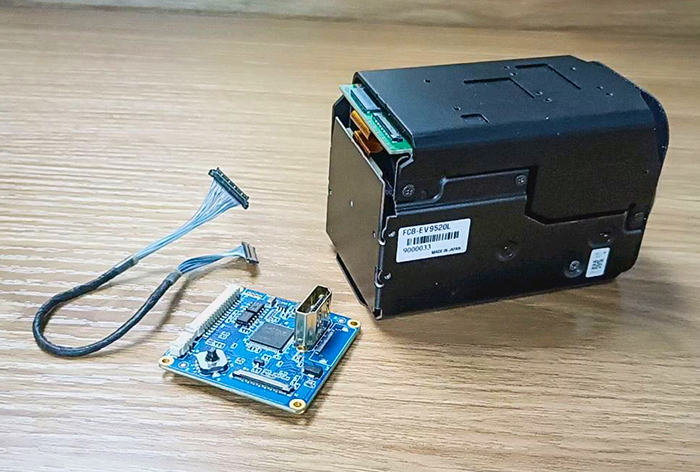 SONY's new FCB-EV9520L camera is coming to market, and the prototype ...